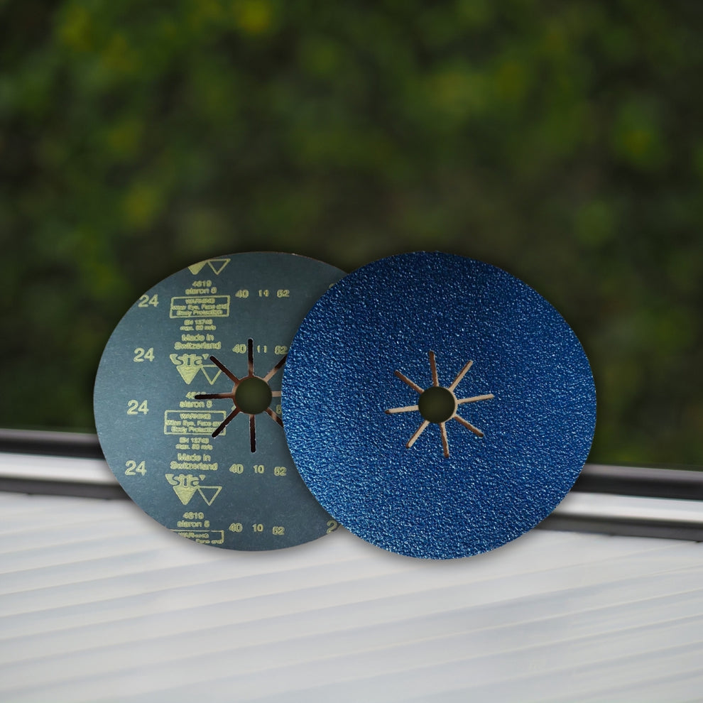 SIA 4819 180mm P24 Fibre Disc star centre B moulded (25) – Brisbane ...