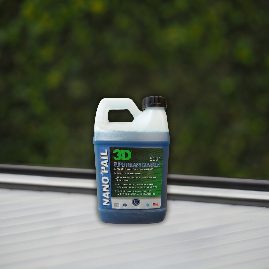 3D Super Glass Cleaner Nano Pail 64 Oz – Brisbane Refinish Supplies