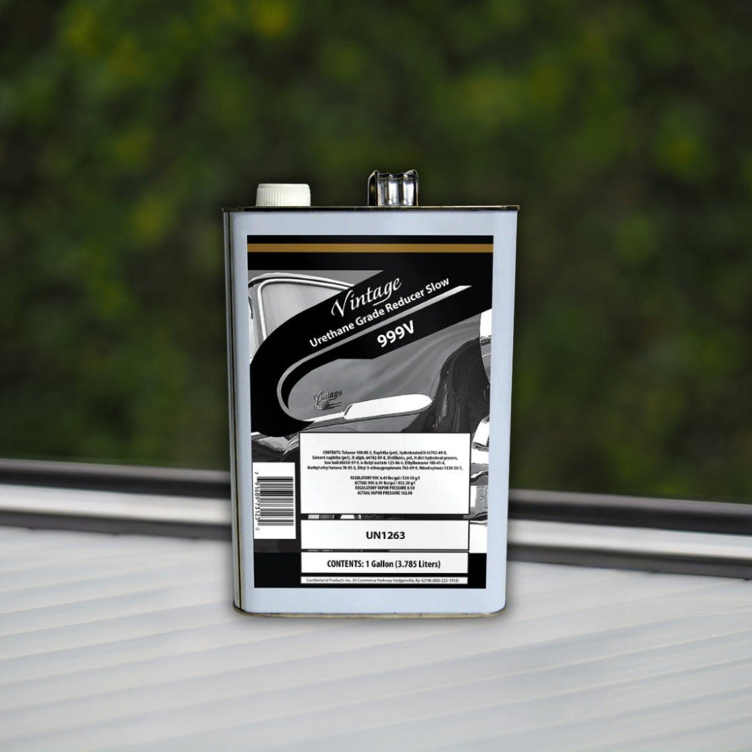 Vintage 999V Slow Urethane Reducer Gal/3.8lt – Brisbane Refinish Supplies